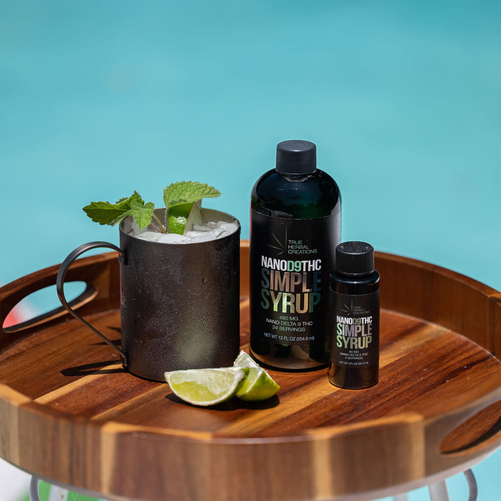 Nano THC Simple Syrup Canna-Mixer – True Herbal Creations
